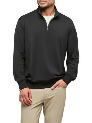 CUTS Hyperloop Quarter Zip Black