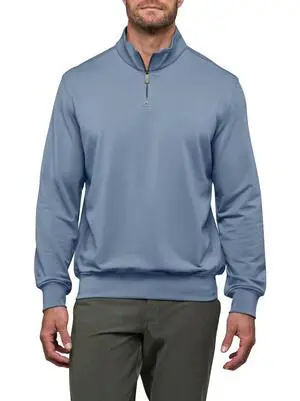 CUTS Hyperloop Quarter Zip Cadet Blue