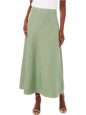 Vince Camuto A-line Maxi Skirt - Eucalyptus