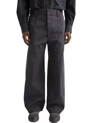 LEMAIRE Maxi Utility Pants - Coal