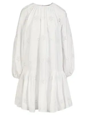 Merlette Seymour Eyelet Dress - White