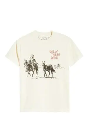 ONE OF THESE DAYS Ootd Origins Graphic T-shirt - Bone