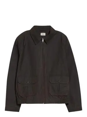 BODE Waxed Cotton Coach's Jacket - Brown