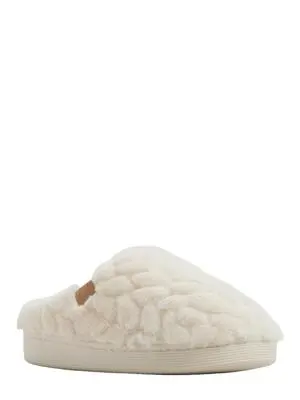 ROXY Bae Faux Fur Slipper
