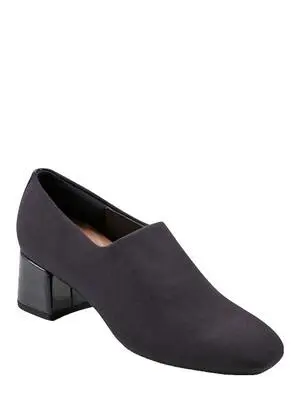 Easy Spirit Denisa Block Heel Pumps Dark Blue