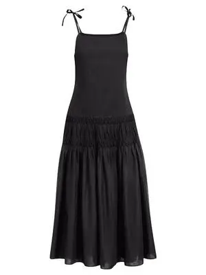 Merlette Layal Midi Dress - Black