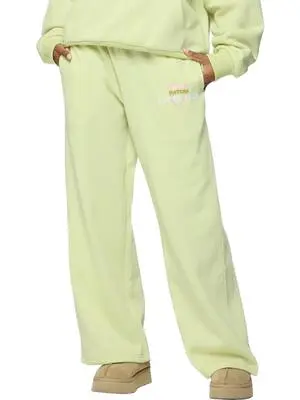 EDIKTED Straight Leg Sweatpants - Green