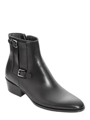 To Boot New York Bonn Zip-up Boot - Cortina Nero Luc