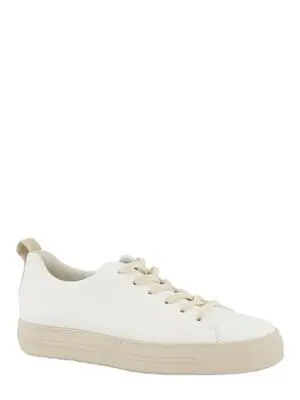 Paul Green Ajay Low Top Sneaker - Cream Nappa