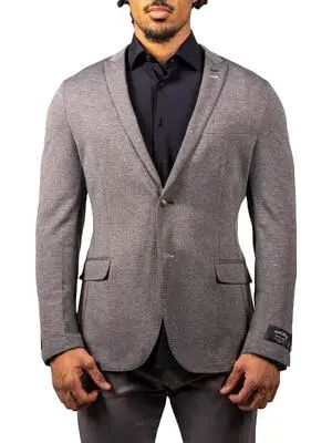 MACEOO Stretch Unconstructed Blazer - Grey