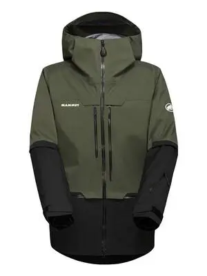 MAMMUT Haldigrat Hs Hooded Jacket - Dark Marsh/black