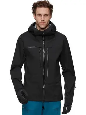 MAMMUT Haldigrat Light Hs Hooded Jacket - Black