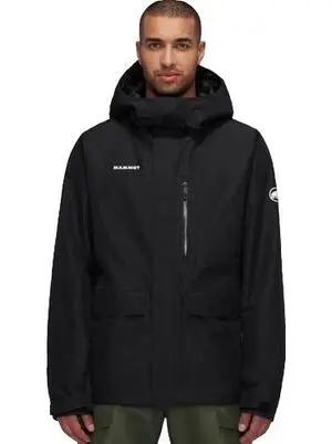 MAMMUT Fall Line Hs Thermo Hooded Jacket - Black