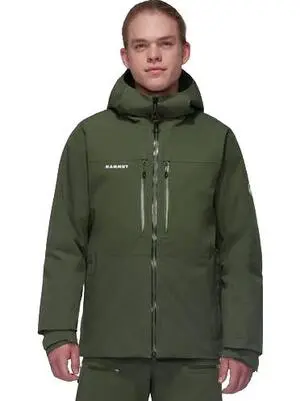 MAMMUT Stoney Hs Thermo Hooded Jacket - Dark Marsh