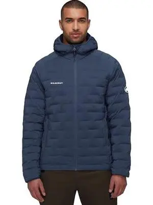 MAMMUT Sender In Hooded Jacket - Marine