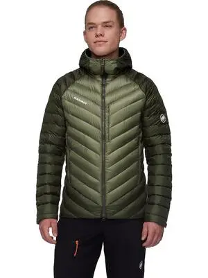 MAMMUT Broad Peak In Hooded Jacket - Marsh/dark Marsh