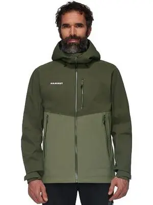 MAMMUT Alto Guide Hs Hooded Jacket - Marsh/dark Marsh