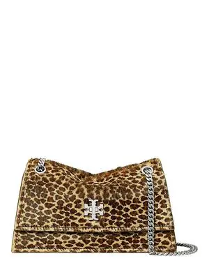 Tory Burch Kira Turnlock Calf Hair Shoulder Bag Multi