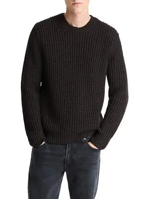 Vince Merino Wool Utility Shaker Sweater - H Mission