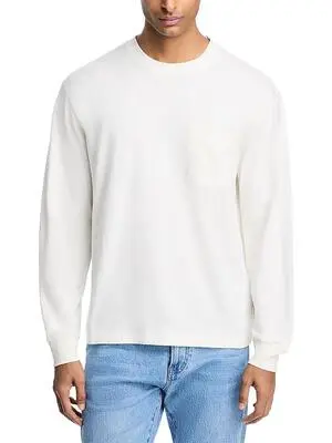 Madewell The Vintage Long Sleeved Pocket Tee - Soft White