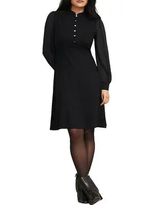 HOBBS LONDON Liberty Jersey Dress - Black