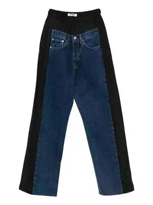 LUTZ HUELLE Low Denim Trousers - Blue