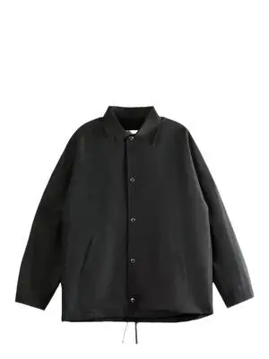 Givenchy Drawstring Hem Shirt Jacket - Black