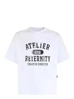 RETERNITY Graphic-print T-shirt - White
