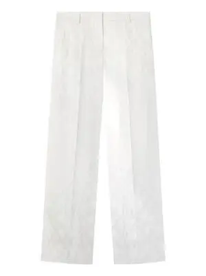 Stella McCartney Jacquard Trousers - White