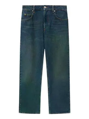 Isabel Marant Dromie Wide-leg Jeans - Blue