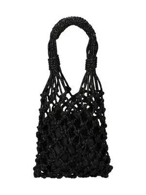 Pinko Knotted Shoulder Bag - Black