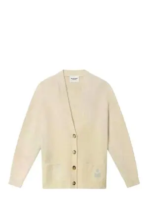 MARANT ETOILE Eborah Pocket Cardigan - Neutrals