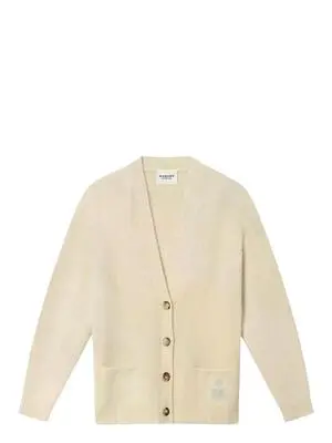 MARANT ETOILE Eborah Pocket Cardigan Neutrals