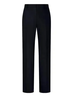 MAN ON THE BOON. Wool Trousers - Blue