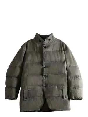 Yohji Yamamoto Padded Jacket - Grey