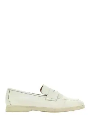 DUCA DEGLI ABRUZZI Leather Loafers - White