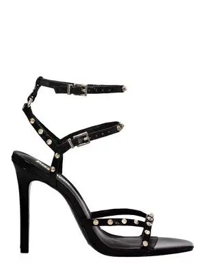 Just Cavalli Thalia Buckle-strap Studded Sandals - Black