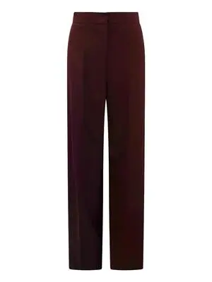 SEMPER Pleated Trousers - Red