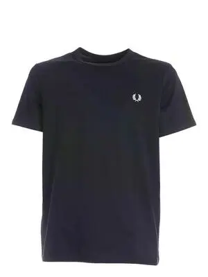 FRED PERRY Logo-detail T-shirt