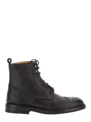 DUCA DEGLI ABRUZZI George Lace-up Boots - Black