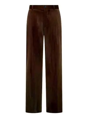 MAN ON THE BOON. Corduroy Trousers - Brown