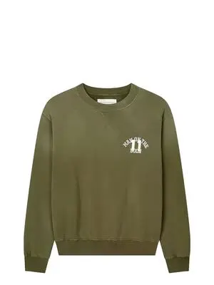 MAN ON THE BOON. Logo Detailed Sweatshirt - Green