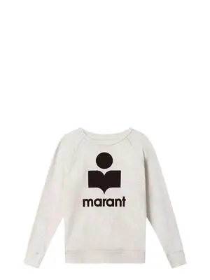 MARANT ETOILE Millyny Logo Sweatshirt - Neutrals