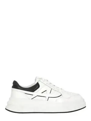 Ash Icone Logo-detail Platform Sneakers - White