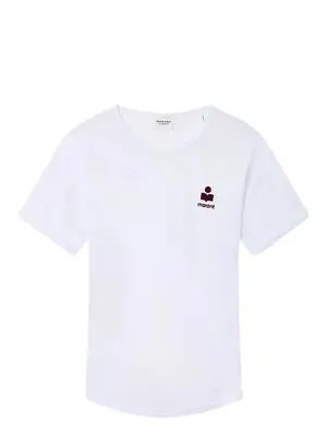 MARANT ETOILE Koldia Logo T-shirt - White