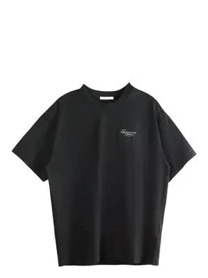 Givenchy Front Stamp-style Graphic Print T-shirt - Black