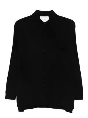VANISÈ Pocket Button Knitwear - Black