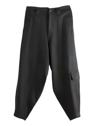 Yohji Yamamoto Wool Trousers - Black