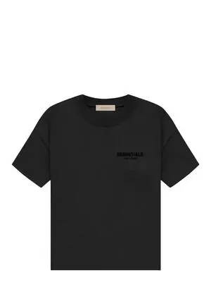 Fear Of God Logo T-shirt - Black