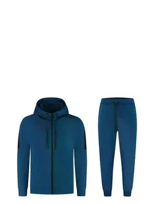 Hugo Logo-detailed Tracksuit - Blue